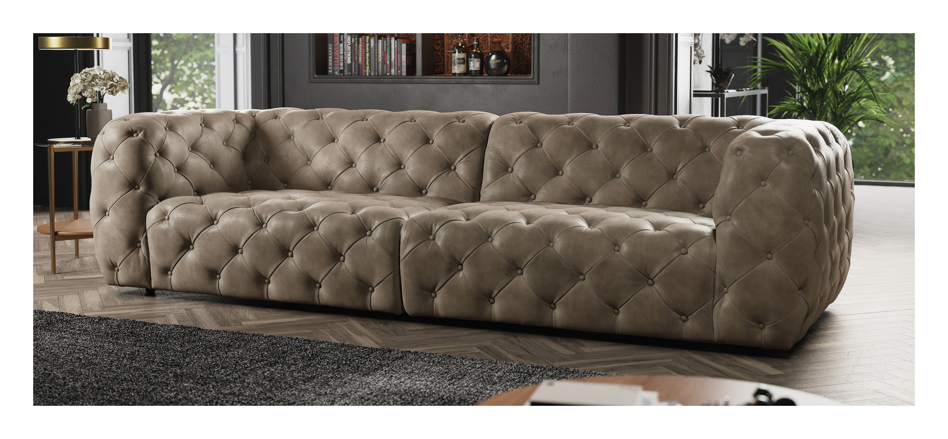 leather suites sofology