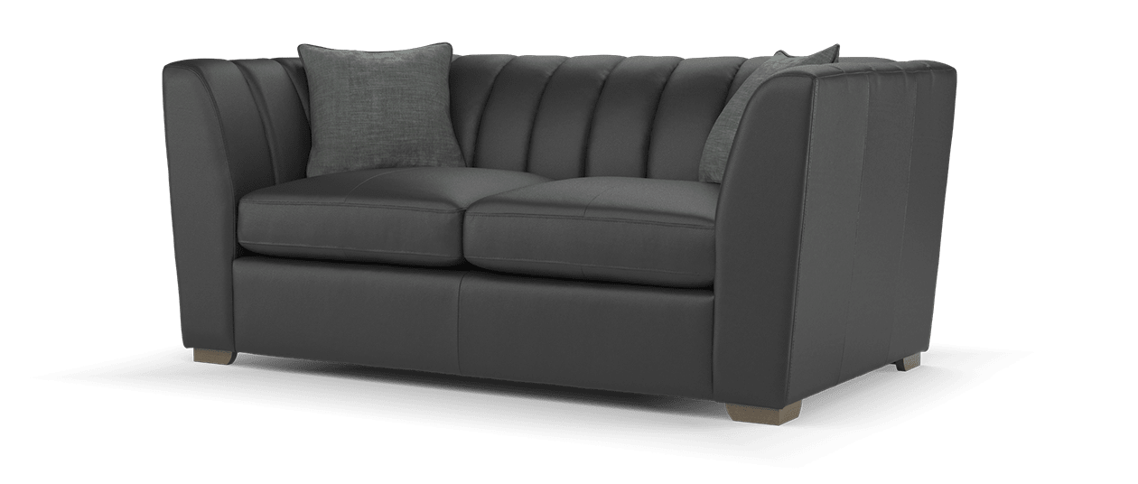 2 Seater Leather Sofas | Small Leather Sofas | Sofology