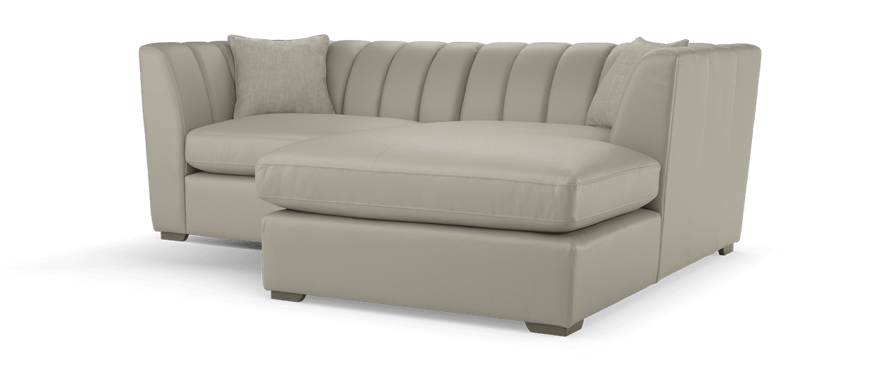 Grey Leather Sofas | Light & Dark Grey | Sofology
