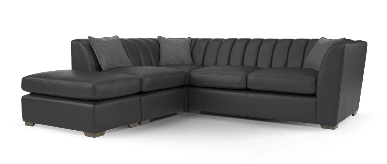 Leather Corner Sofas | Leather L Shaped Sofas | Sofology