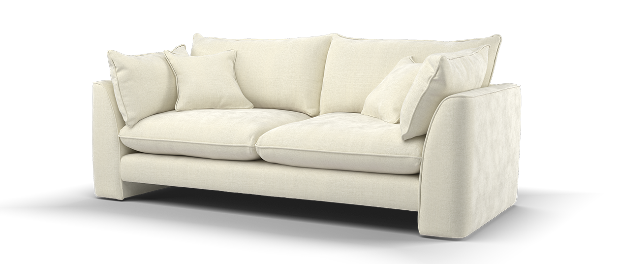 2, 3 & 4 Seater White Sofas | Sofology