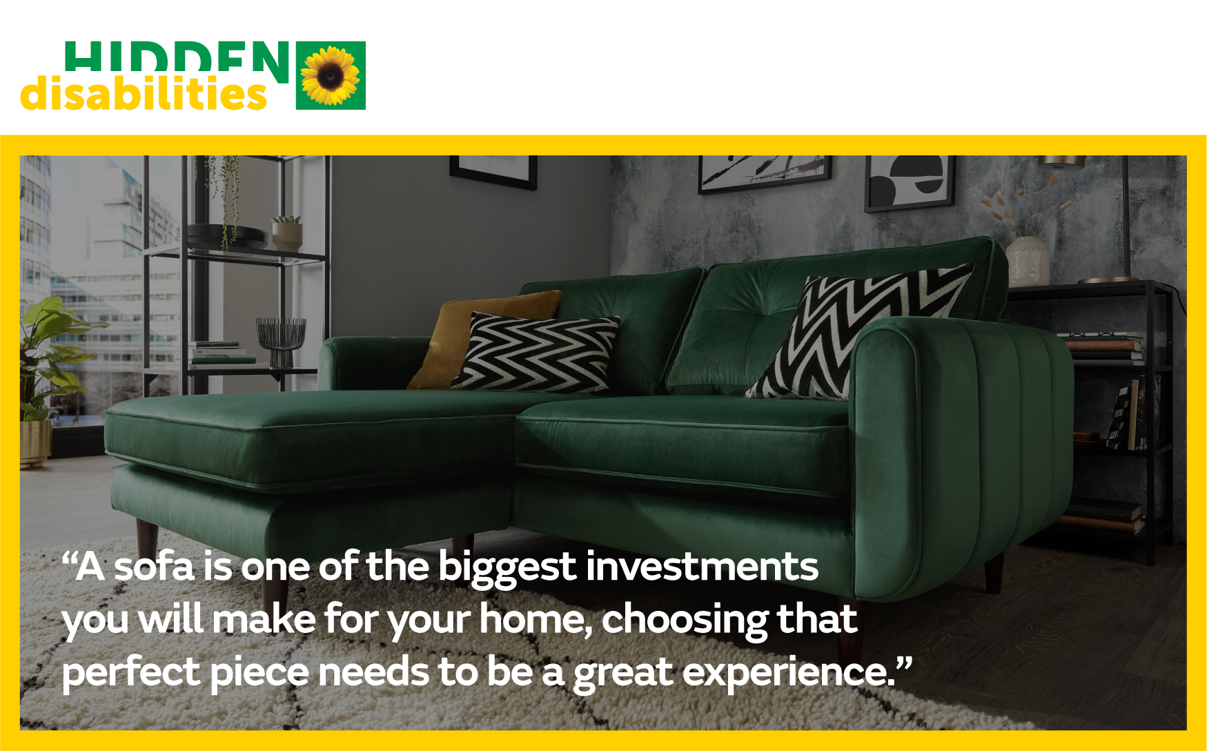 Sunflower Hidden Disability Partnership | Sofology