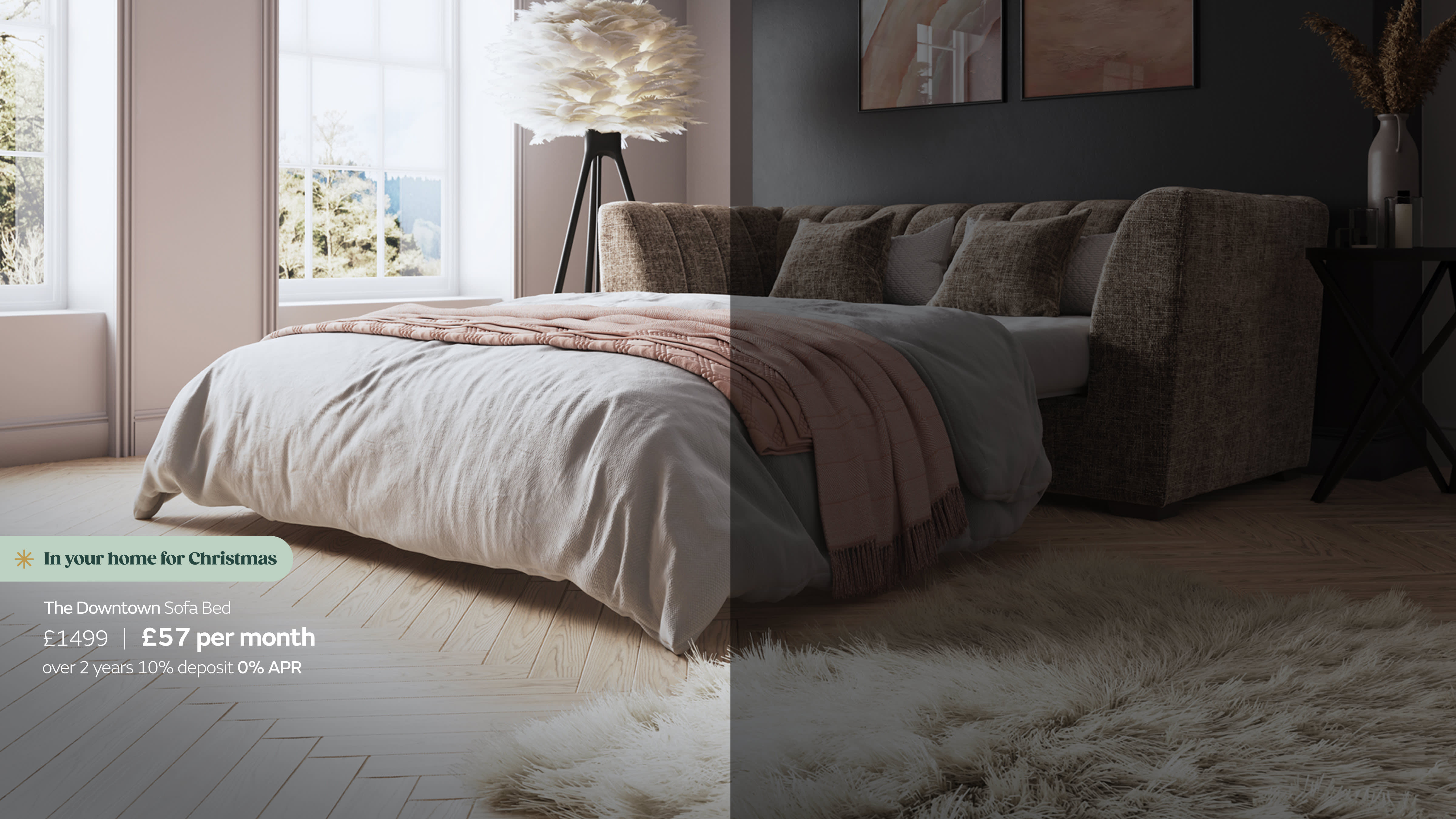 Sofa beds | Leather and Fabric | Sofology