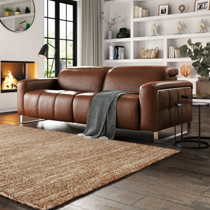 Leather Sofa Buying Guide | Natural & Soft Leather Sofas