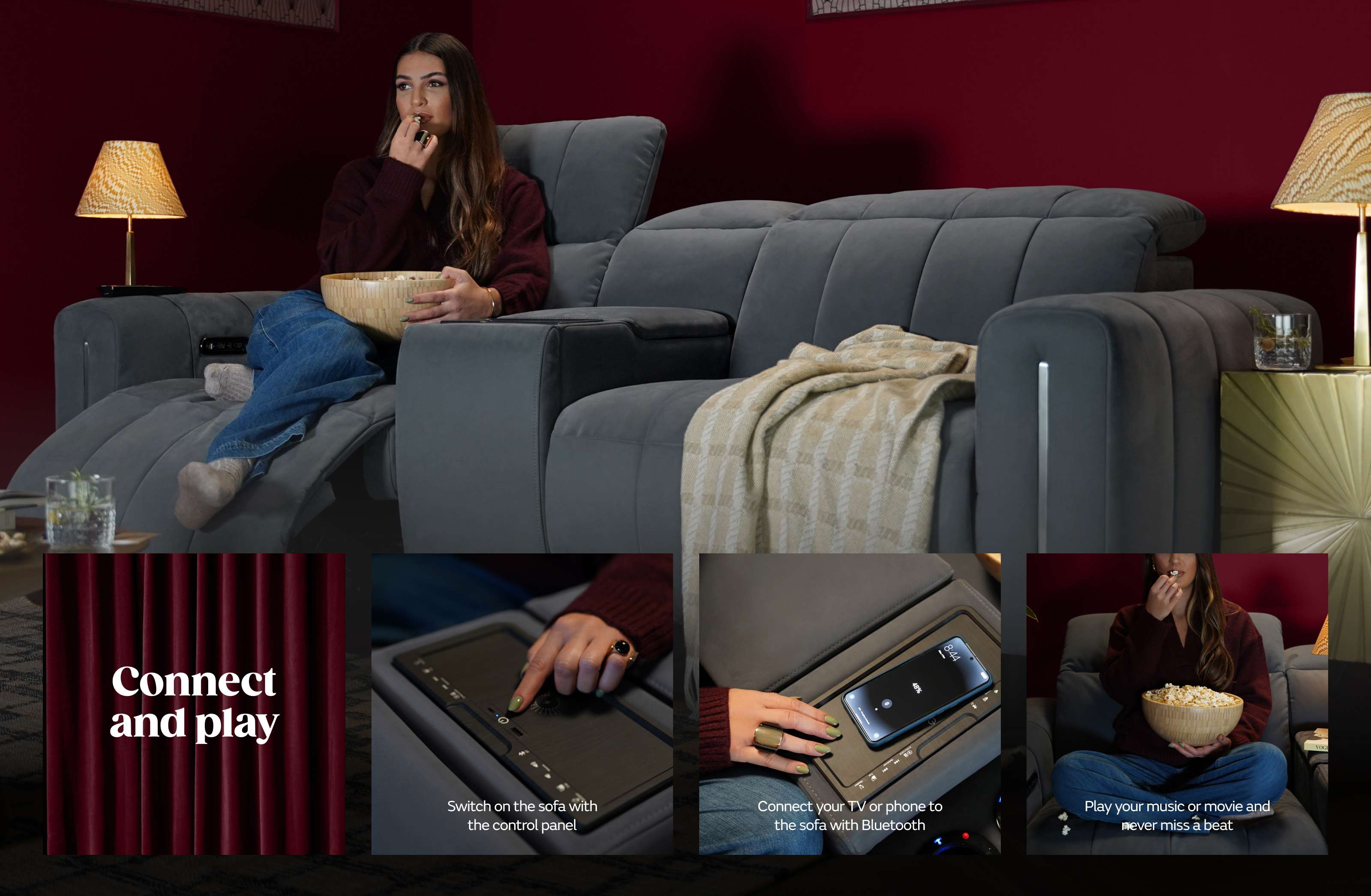 Cinema Sofas | Sofology