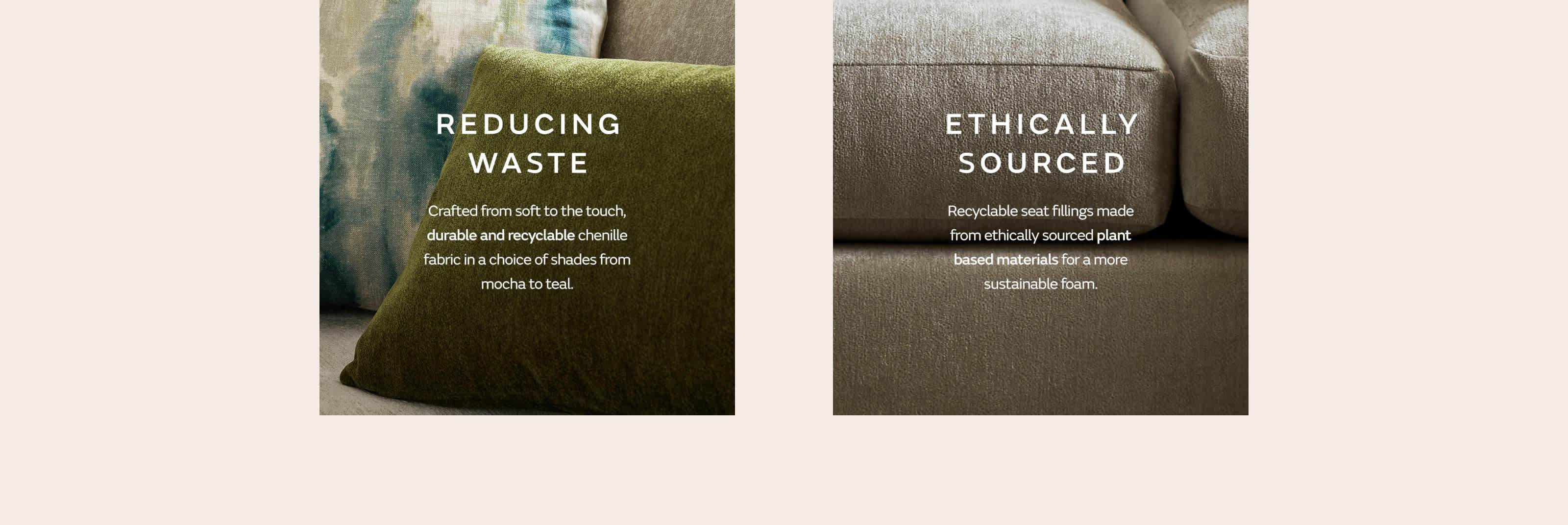 Eco Sofas | See our Recycled & Sustainable Sofas